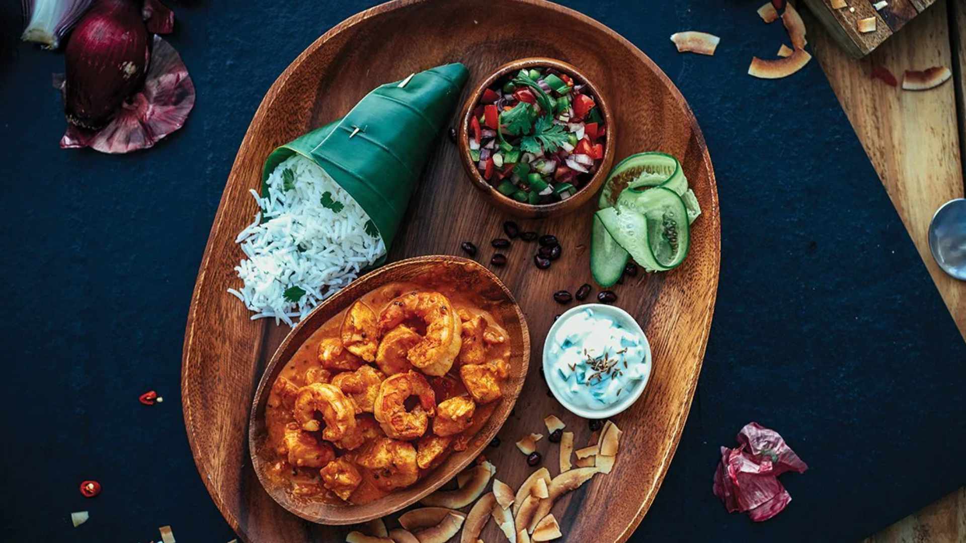 Butter Chicken & Prawn Curry with Peanut butter - Packtown